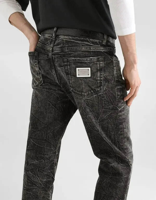 Dolce & Gabbana Logo-plaque Jeans