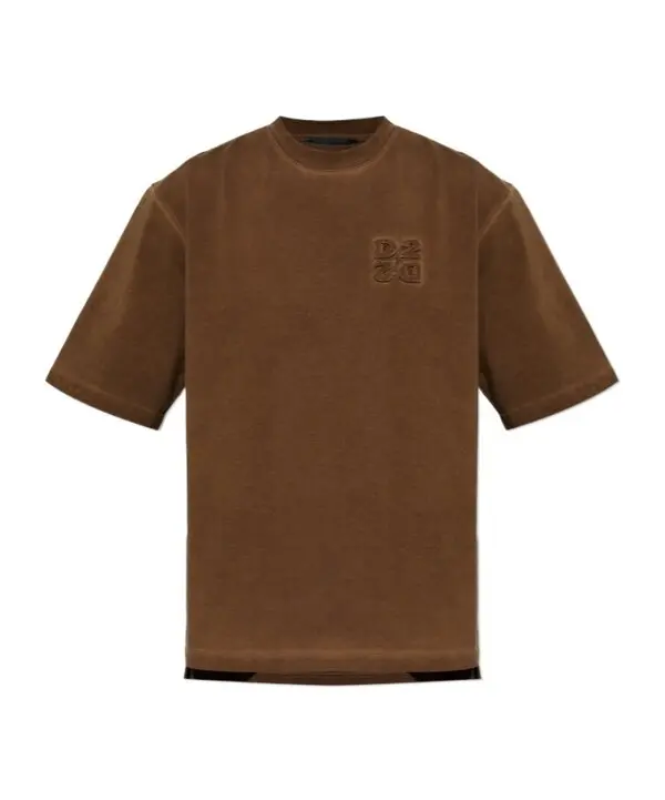 Dsquared2 Short Sleeve T-shirt - Brown