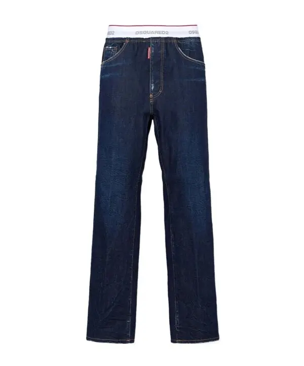 Dsquared2 Dark Aviator Relax Pant - Blue
