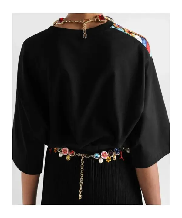 Dolce & Gabbana Carretto Print Jersey T-shirt