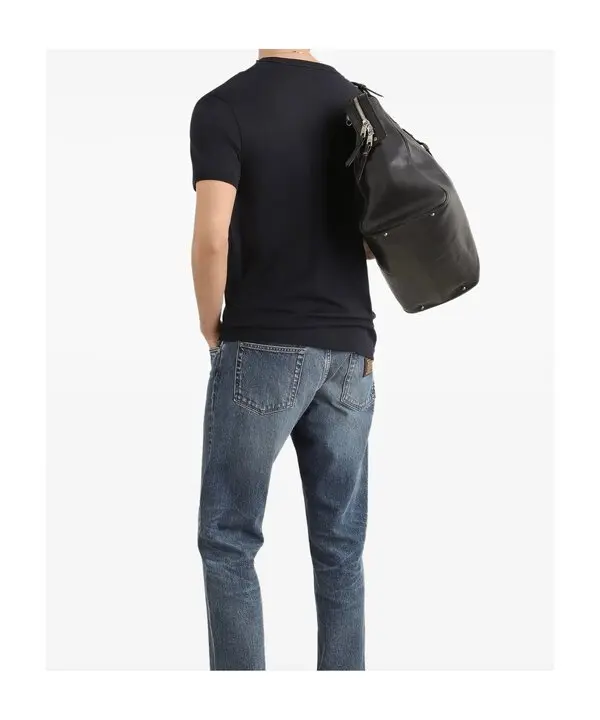 Dolce & Gabbana Logo Plaque Cotton T-shirt