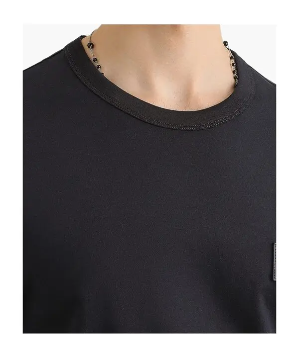 Dolce & Gabbana Logo Plaque Cotton T-shirt