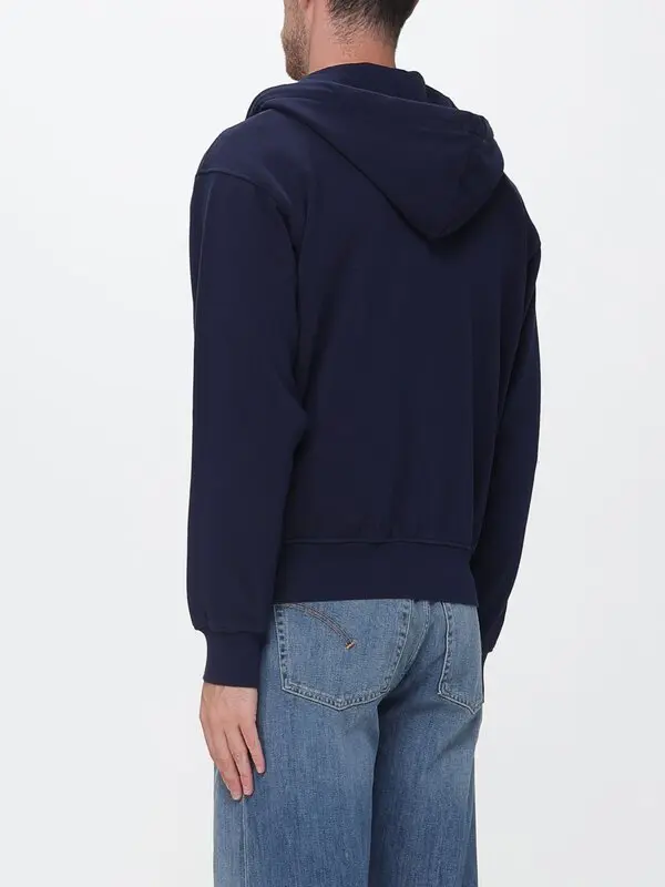 Drole De Monsieur Drôle De Zip-up Drawstring Hoodie - Black