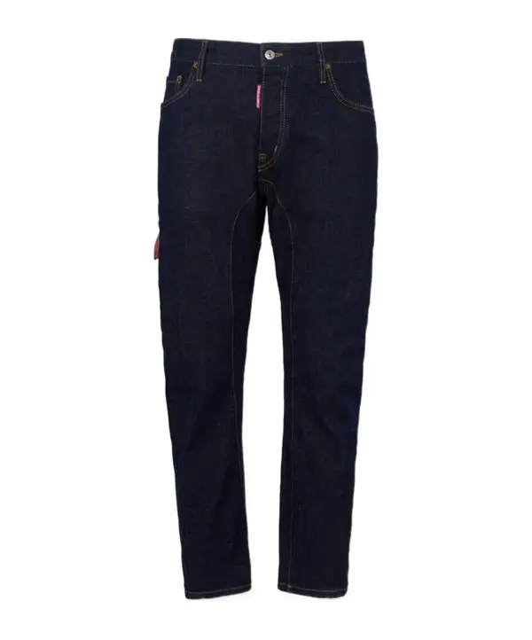 Dsquared2 Cottage New Biker Jeans - Blue