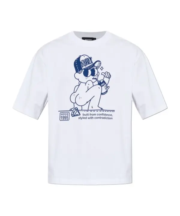 Dsquared2 Short Sleeve T-shirt - White