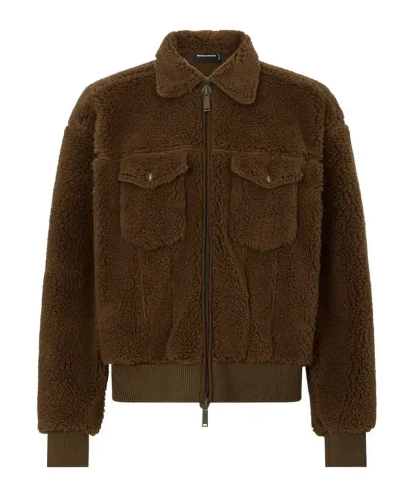 Dsquared2 Teddy Oversized Jean Jacket