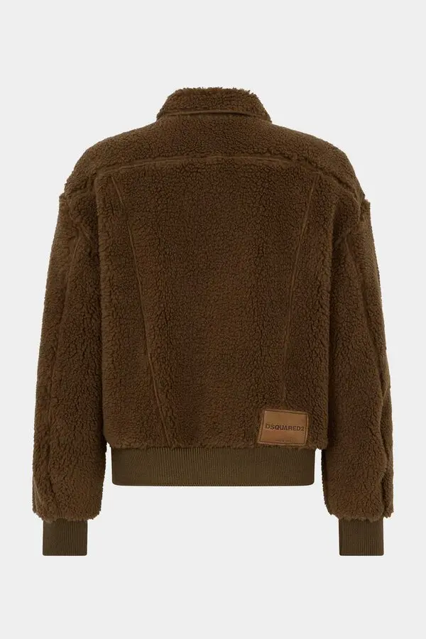 Dsquared2 Teddy Oversized Jean Jacket