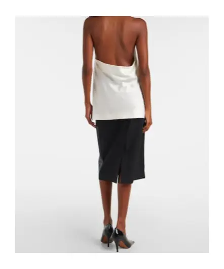 Stella McCartney Halterneck Satin Top