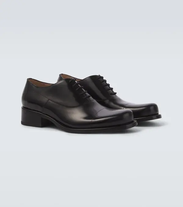 THE ROW Kai Leather Derby Shoes