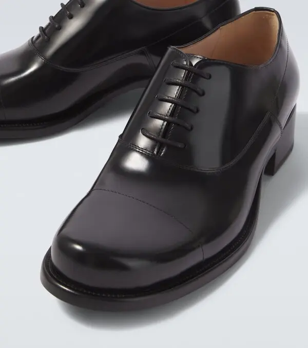 THE ROW Kai Leather Derby Shoes