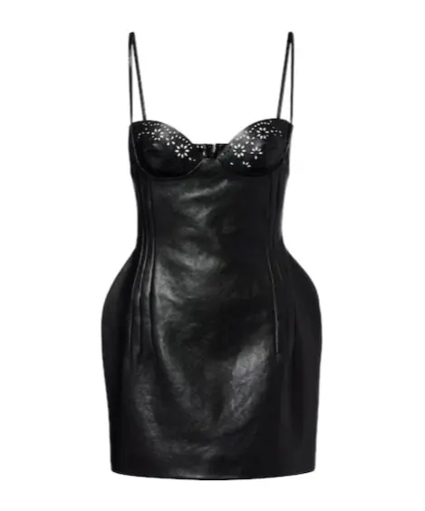 Magda Butrym Leather Minidress