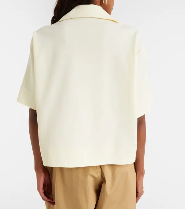 JIL SANDER Knitted Polo Shirt