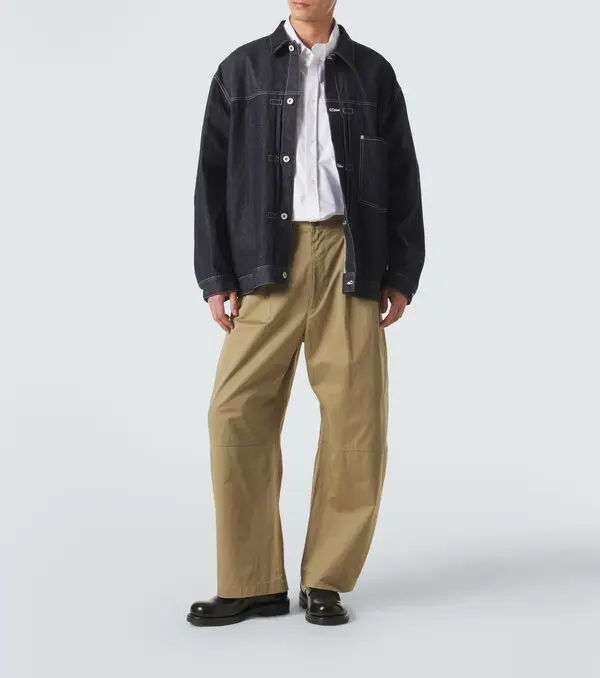 Comme Des Garçons Casual Pants With Belt Loops