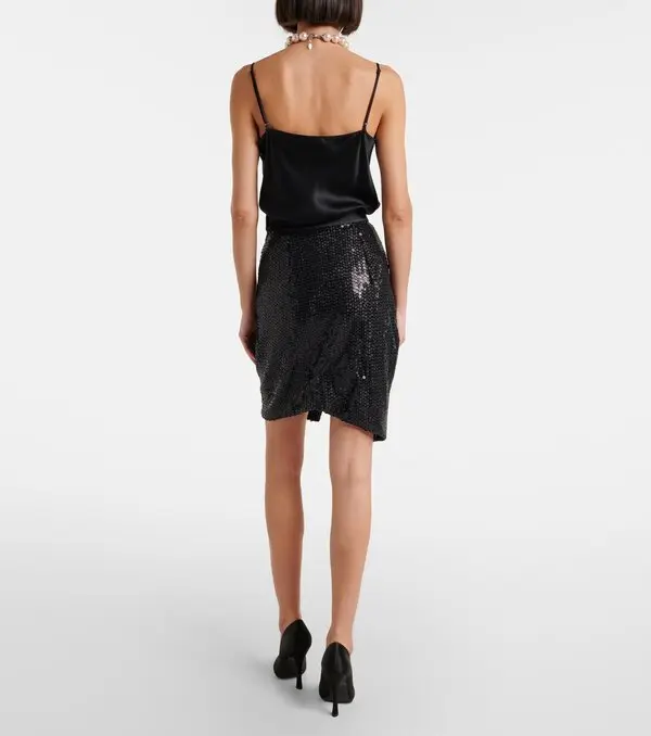 VIVIENNE WESTWOOD Panther Sequined Midi Skirt