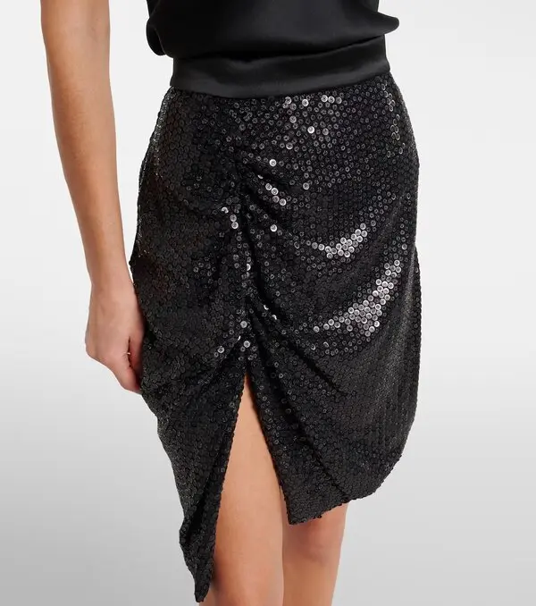 VIVIENNE WESTWOOD Panther Sequined Midi Skirt
