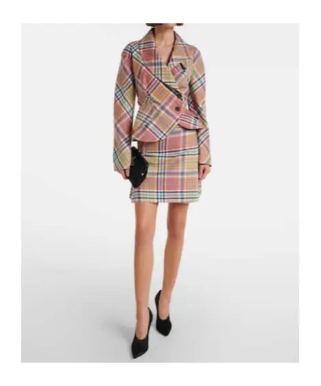 VIVIENNE WESTWOOD Tartan Virgin Wool Kilt