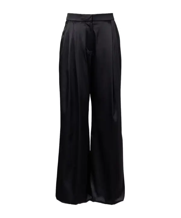 Nina Ricci Satin Wide-leg Pants