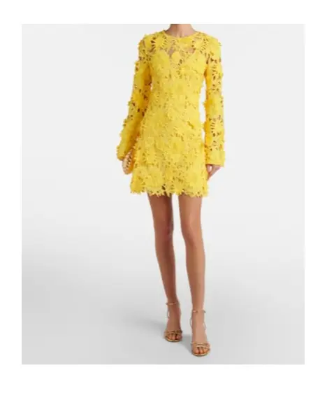 LEO Suzanne Lace Minidress