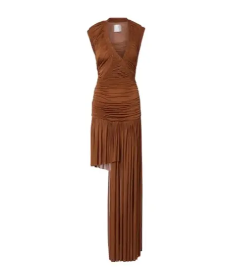 Christopher Esber Theron Draped Ruched Gown