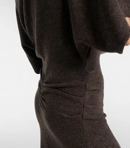 Staud Amelie Wool-blend Maxi Dress