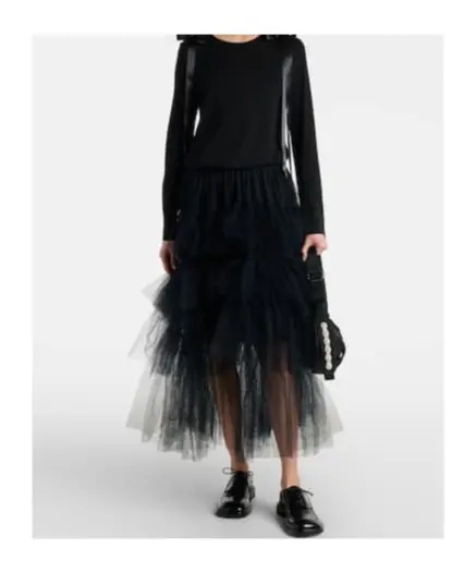 Simone Rocha Bow-detail Jersey Top