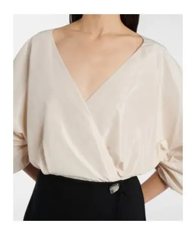 Staud Orion Wrap Dress