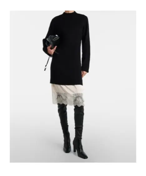 Staud Willow Wool-blend Sweater Dress