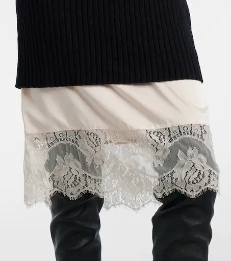 Staud Willow Wool-blend Sweater Dress