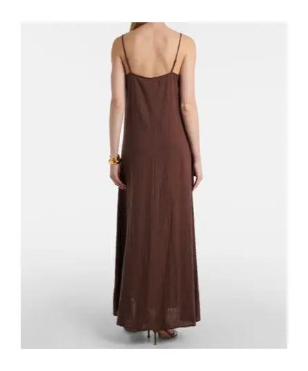Staud Laura Cotton Gauze Maxi Dress