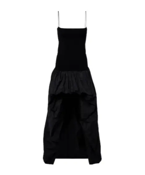 Stella McCartney Asymmetrical Crêpe And Jersey Gown