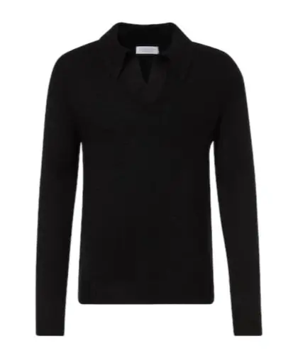 Gabriela Hearst Cashmere Polo Sweater