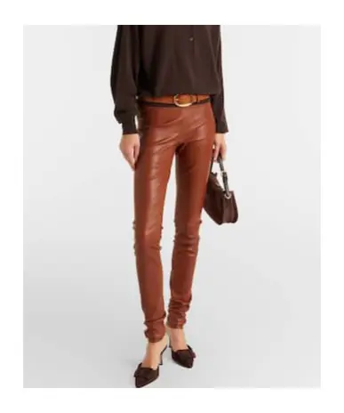 Stouls Leather Slim Pants