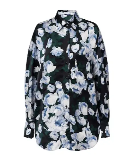Stella McCartney Floral Satin Blouse