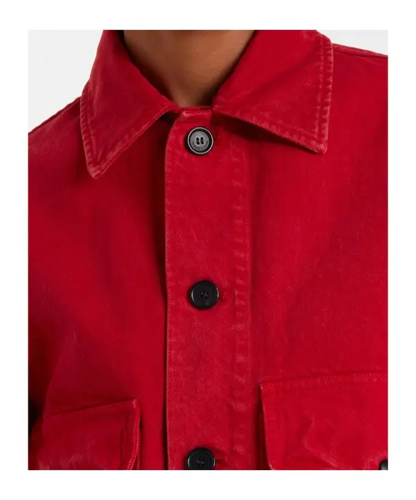 NILI LOTAN Leroy Cotton Canvas Jacket