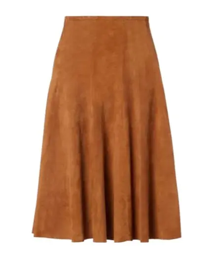 Stouls Sabrina Suede Midi Skirt
