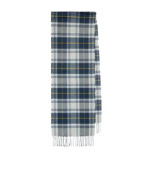 Dunhill Tartan Cashmere Scarf