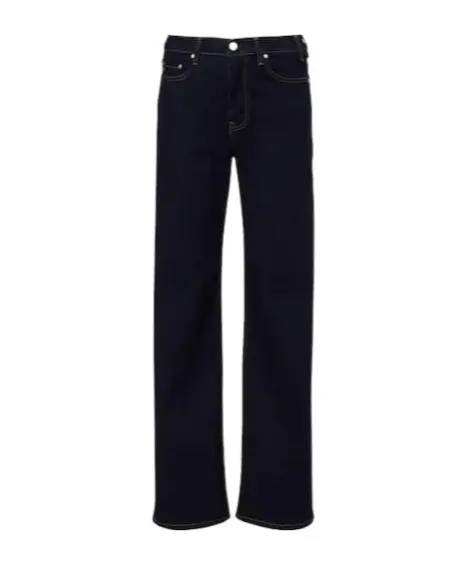 Ag New Baggy Wide-leg Jeans - Black