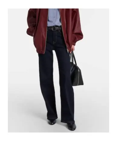 Ag New Baggy Wide-leg Jeans