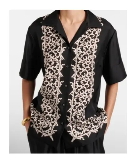 Rebecca Vallance Sundia Silk Shirt
