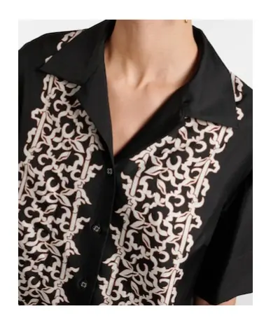 Rebecca Vallance Sundia Silk Shirt