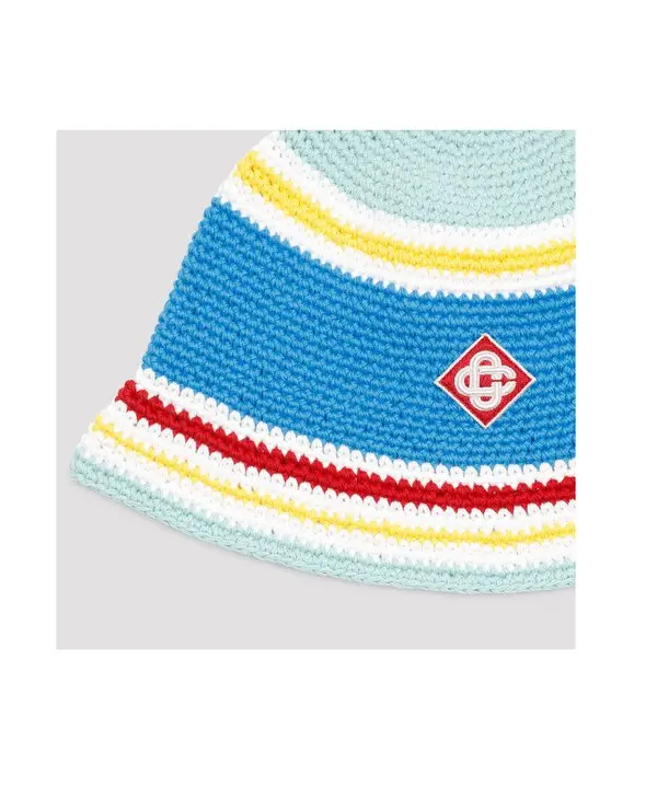 Casablanca Stripe Crochet Hat