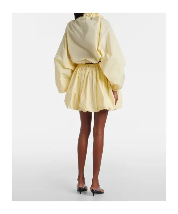 PATOU Pleated Midi Skirt