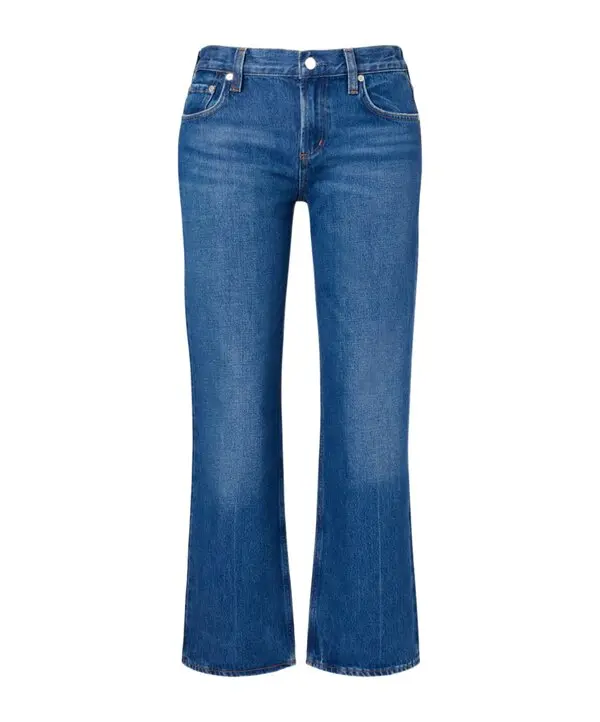 Citizens Of Humanity Faye Vintage Cropped Straight Jeans - Blue