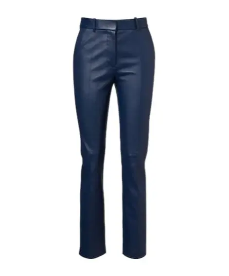 JOSEPH Coleman Leather Slim Pants