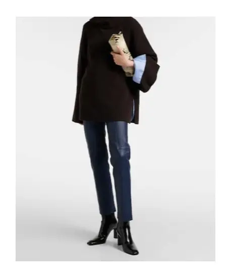 JOSEPH Coleman Leather Slim Pants
