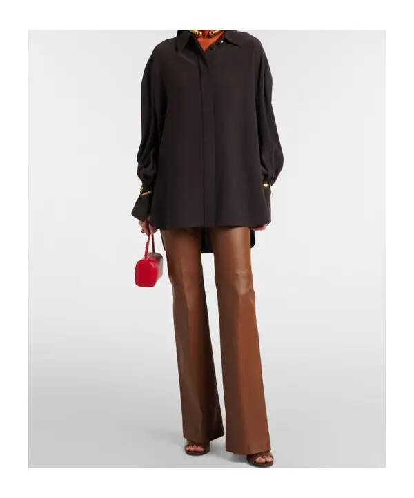 JOSEPH Tafira High-rise Flared Pants