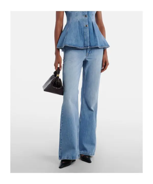 ROTATE BY BIRGER CHRISTENSEN Flared Jeans