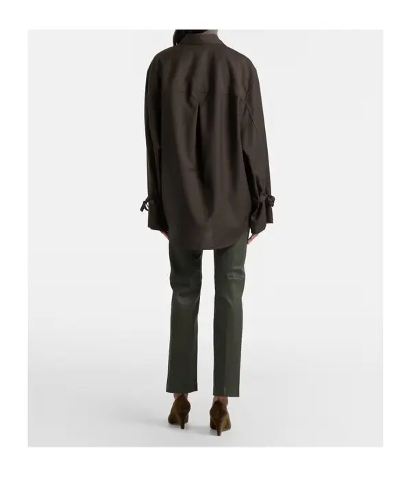 JOSEPH Leather Slim Pants
