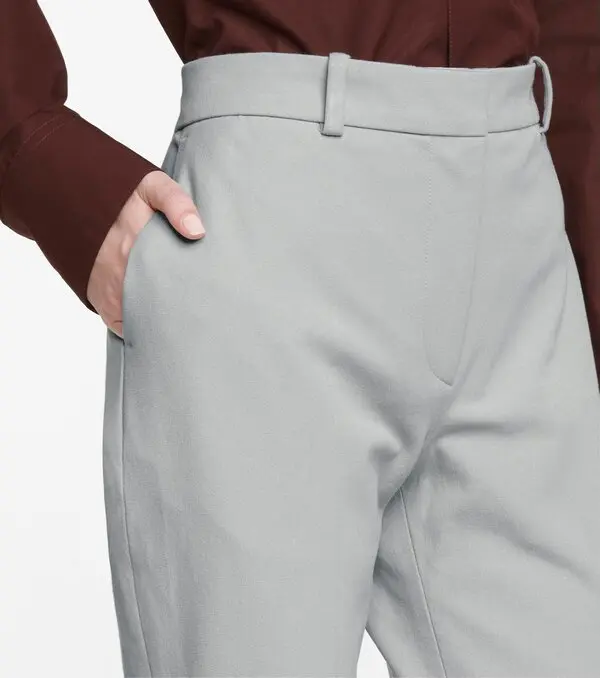 JOSEPH Pleated Zipper Casual Pants