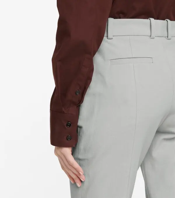 JOSEPH Pleated Zipper Casual Pants